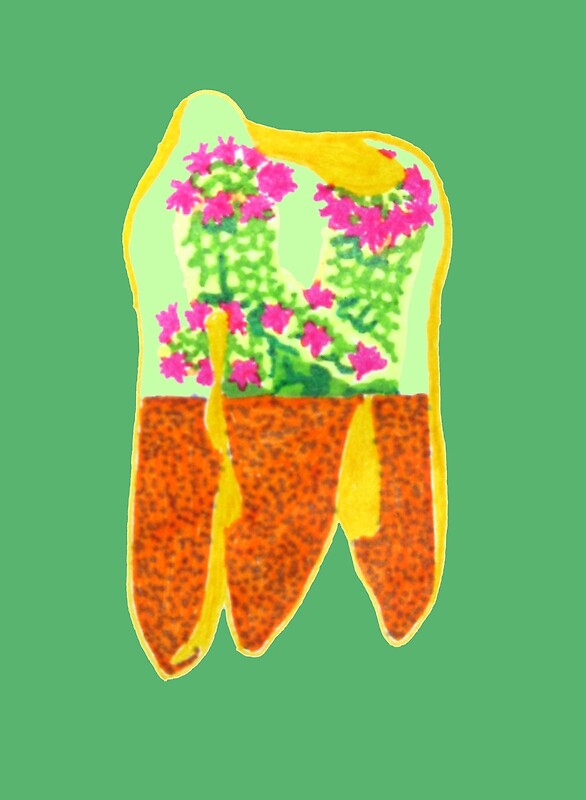 "Tooth Terrarium 3" by RaLiz | Redbubble