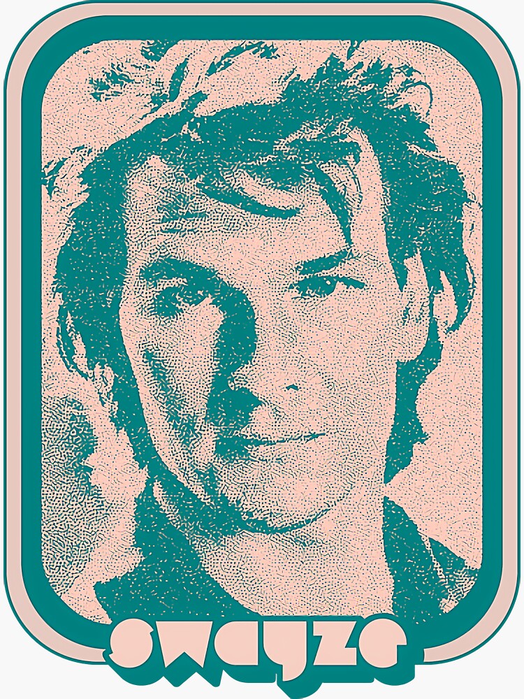 "Patrick Swayze gift Patrick Swayze Patrick Swayze" Sticker by ...