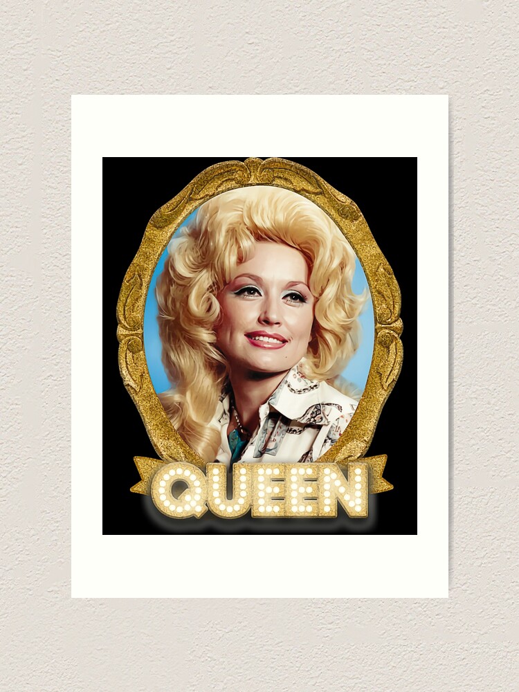 "Dolly Parton Dolly Parton Dolly Partonnnn Dolly Parton" Art Print for ...