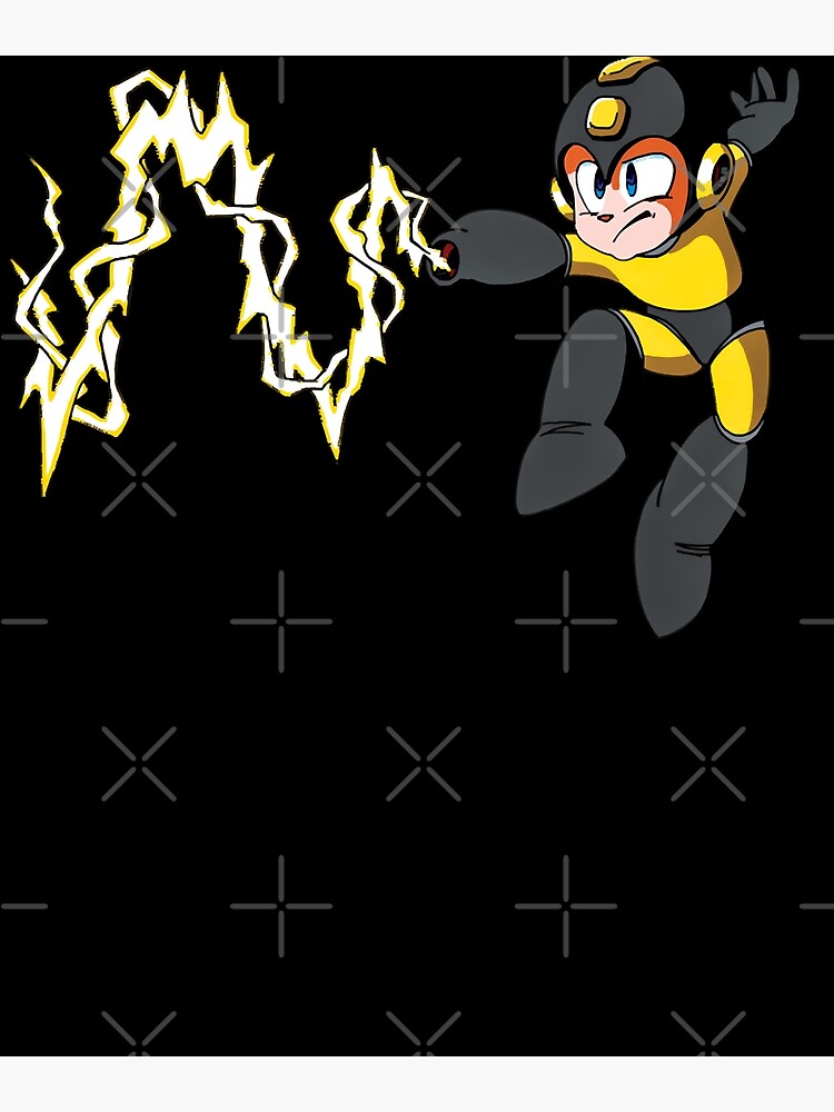 Póster «Gráfico Ubber Tube Estilo de dibujos animados Niza Mega Man ...