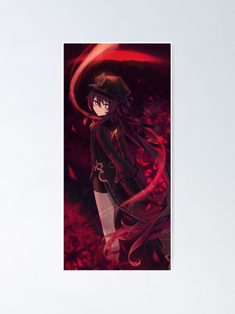 "Cute Hu Tao Genshin Impact" Poster for Sale by sasquachnime | Redbubble