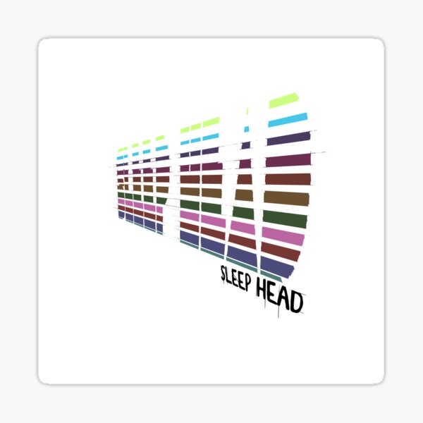 "Sleephead" Sticker by dunkelkellera | Redbubble