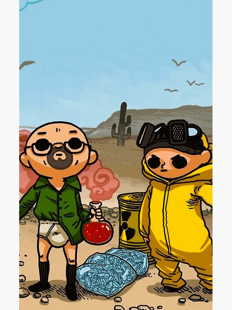 "Breaking Bad Cute Design Poster" Poster by watlerwhite | Redbubble
