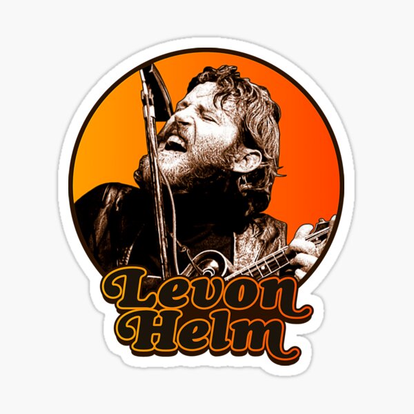 "Levon Helm Levon Helm fan" Sticker by Hailieiller | Redbubble