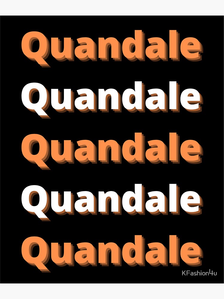 "Quandale Quandale Funny Meme" Sticker by KFashion4u | Redbubble