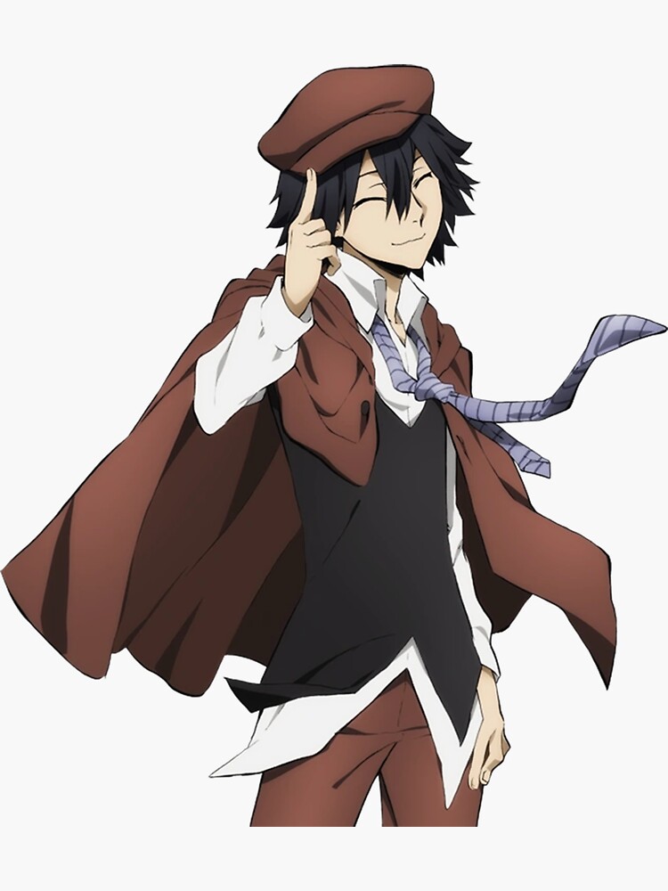 "Edogawa Ranpo" Sticker by kawaiicrossing | Redbubble