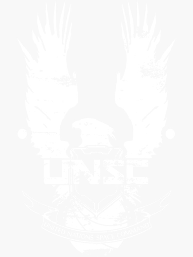 "Halo UNSC Worn Logo High Quality Essential T-Shirt" Sticker for Sale ...