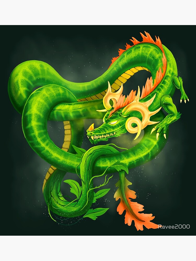 "The Summer Dragon" Poster for Sale by Ravee2000 | Redbubble