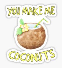 Cute Coconut: Stickers | Redbubble