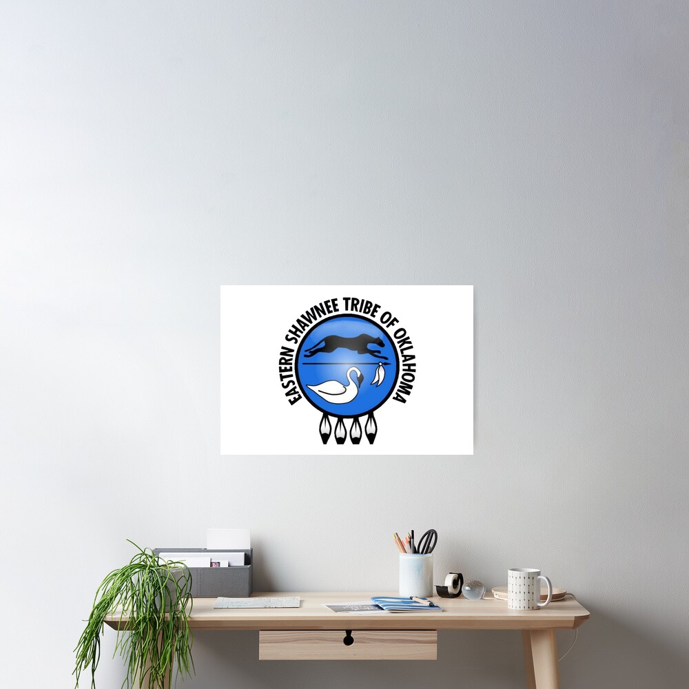 "Eastern Shawnee Tribe of Oklahoma Seal USA" Poster for Sale by mo91 ...