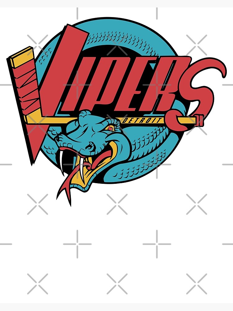 "Detroit Vipers" Poster for Sale by Valentineunique | Redbubble