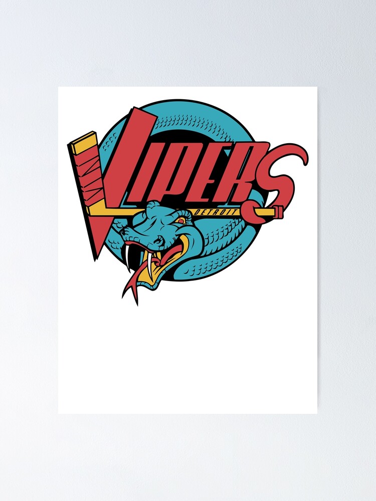 "Detroit Vipers" Poster for Sale by Valentineunique | Redbubble