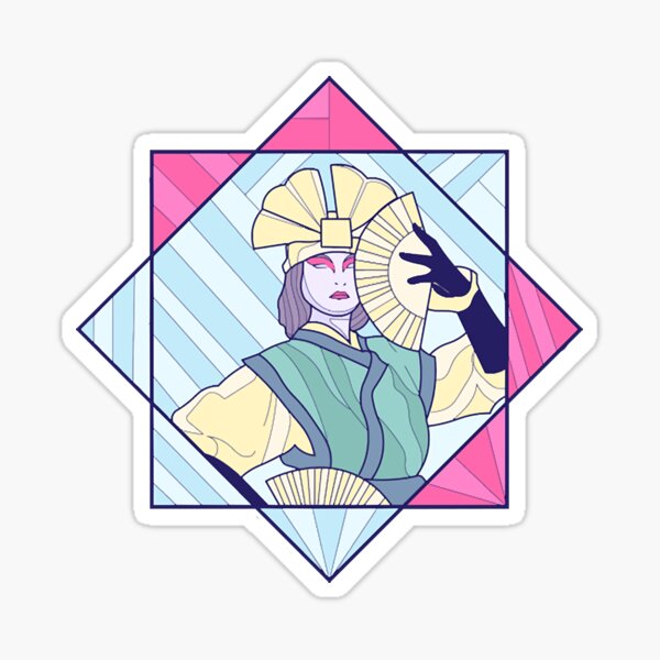 "Kyoshi" Sticker by BryanMar181915 | Redbubble
