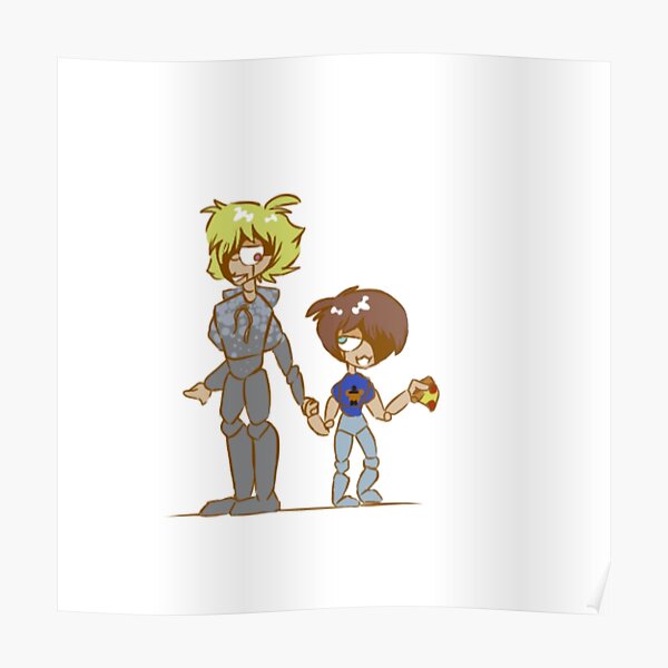 "Animatronic characters " Poster by lilybella1024 | Redbubble