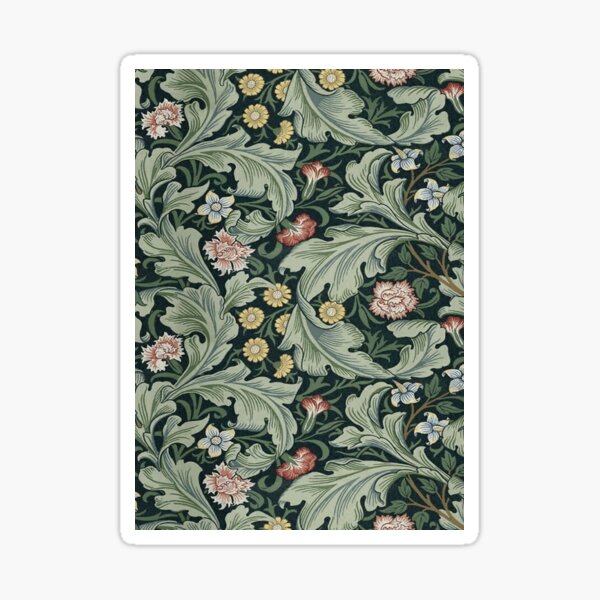 "William Morris floral design" Sticker by Olivia-One | Redbubble