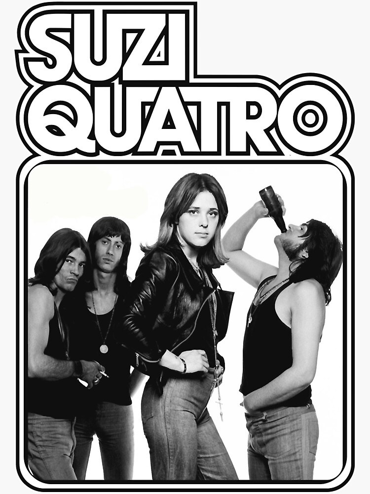 "Suzi Quatro" Sticker by baits199 | Redbubble