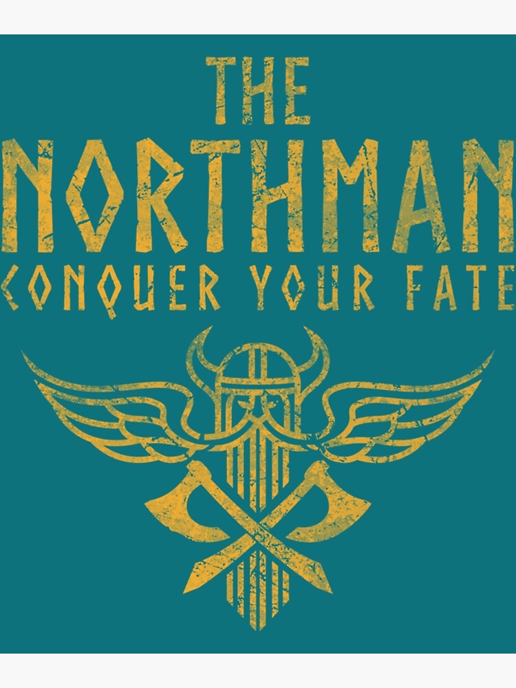 "The Northman Golden Rust " Poster for Sale by GuzmanShane | Redbubble