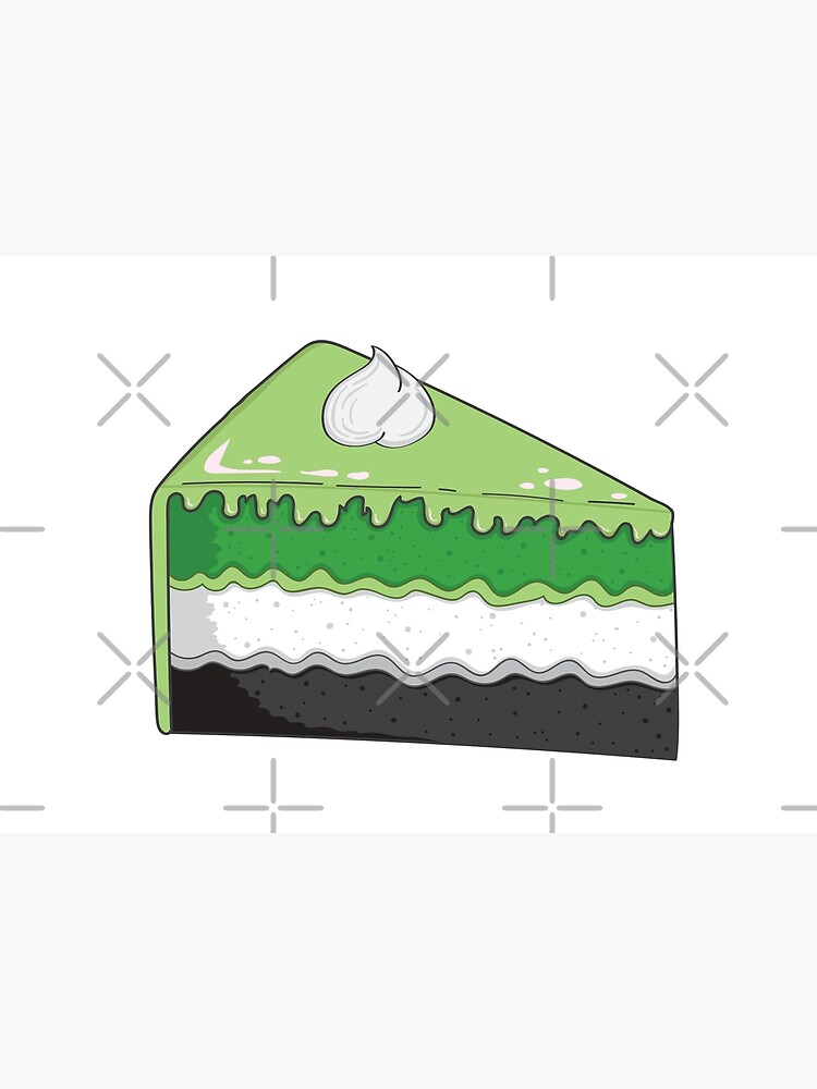 " Aromantic Pride Cake - Aromantic Pride Flag Colours" Poster for Sale ...