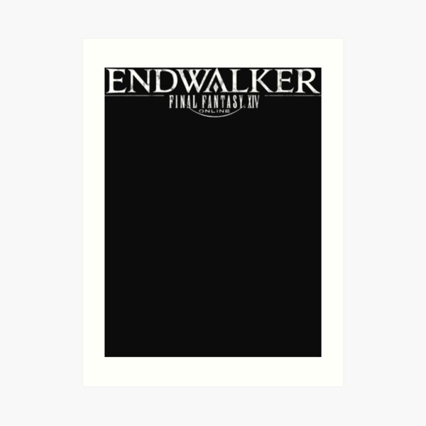 "Final Fantasy XIV Endwalker Logo Essential T-Shirt" Art Print for Sale ...