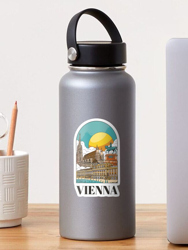 "Vienna landscape" Sticker for Sale by iBruster | Redbubble