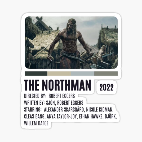 "The Northman Movie - Viking " Sticker by GuzmanShane | Redbubble