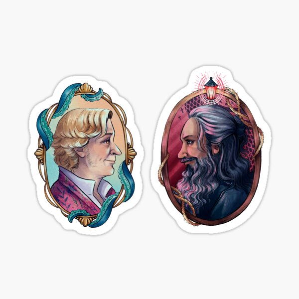 "Side by Side" Sticker for Sale by Alex-Molly | Redbubble