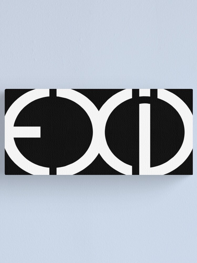 "exid white logo" Canvas Print for Sale by dexta | Redbubble