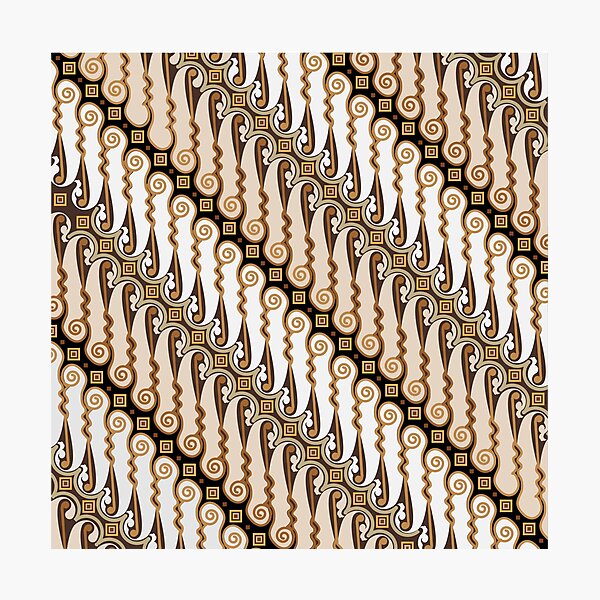 "Motif Batik Parang" Photographic Print for Sale by jatmika | Redbubble