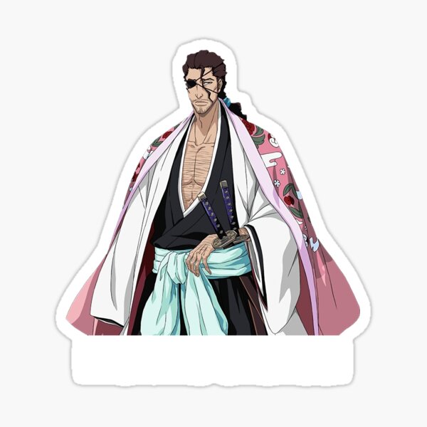 "Kyoraku Shunsui ein Kyoraku Shunsui ein Kyoraku Shunsui" Sticker von ...