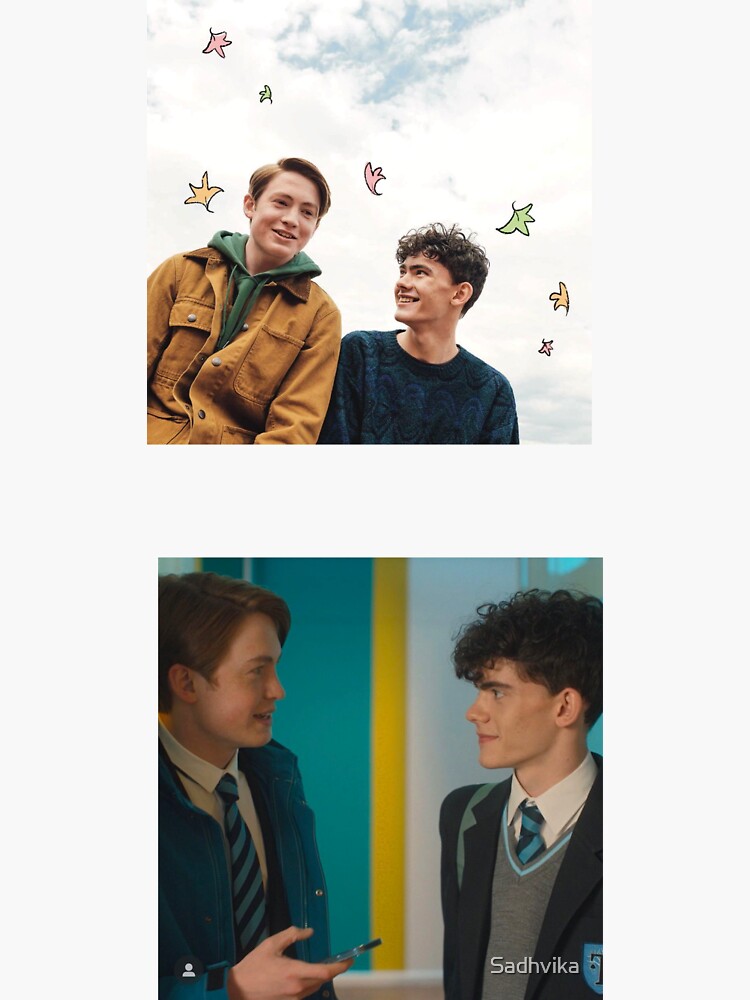 "Heartstopper~ Nick Nelson & Charlie Spring " Sticker by Sadhvika ...