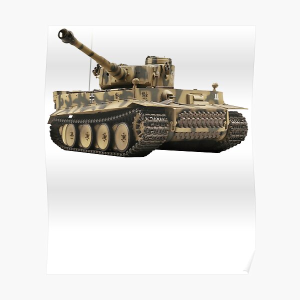 "Tiger Tank Poster" Poster by spiwakihgoynesm | Redbubble