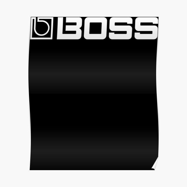 "Boss Guitar Pedals " Poster by mayleehul | Redbubble