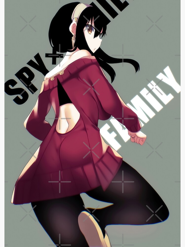 Póster Yor Forger Spy X Familia Dibujo De Antioneart Redbubble