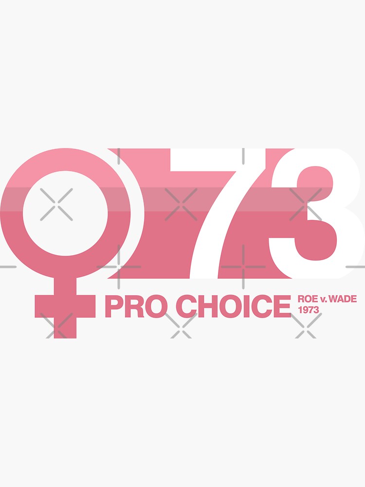 "Pro Choice" Sticker for Sale by BendeBear | Redbubble