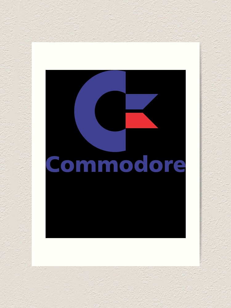 "Commodore Logo " Art Print for Sale by mayleehul | Redbubble