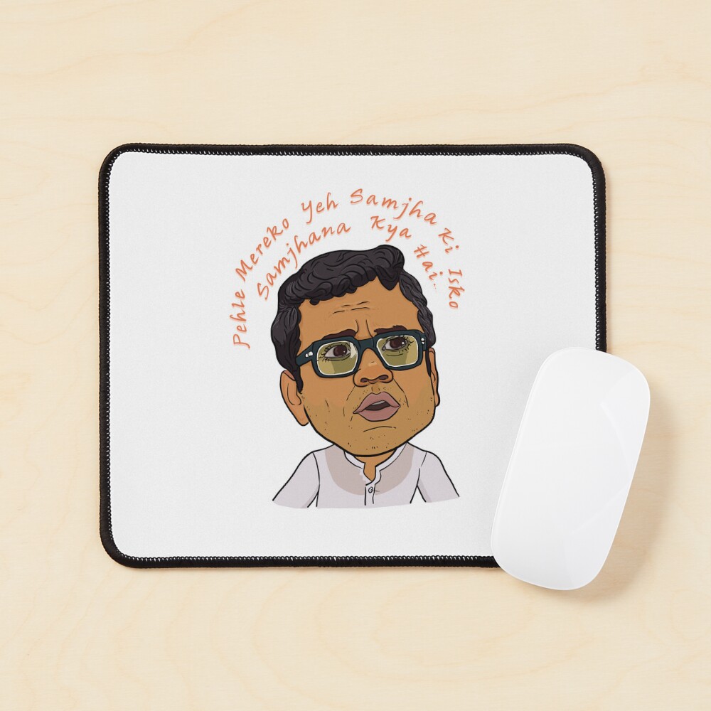 "Baburao" Sticker for Sale by Insipred | Redbubble