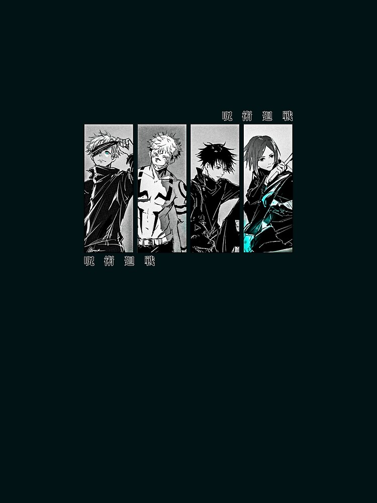 "Jujutsu Kaisen Characters × Satoru Gojo, Megumi Fushiguro, Yuji ...
