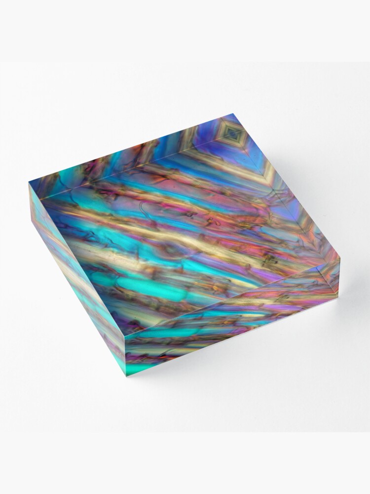 "Frozen apple juice under a microscope." Acrylic Block for Sale by ...