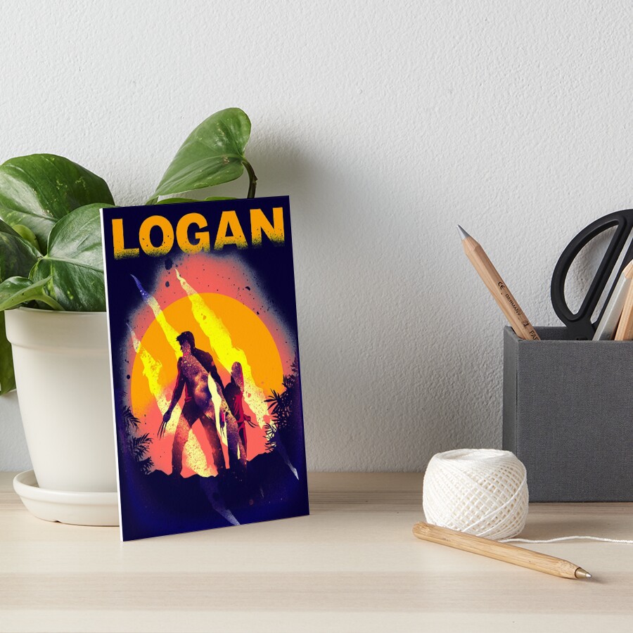 "LOGAN" Art Board Print for Sale by ChrisDalida | Redbubble
