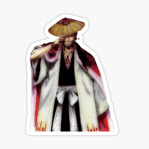 "Kyoraku Shunsui a Kyoraku Shunsui a Kyoraku Shunsui" Sticker for Sale ...