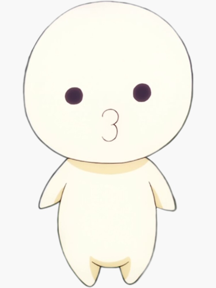 "Shirorin!" Sticker by Roshi-Ganaro | Redbubble