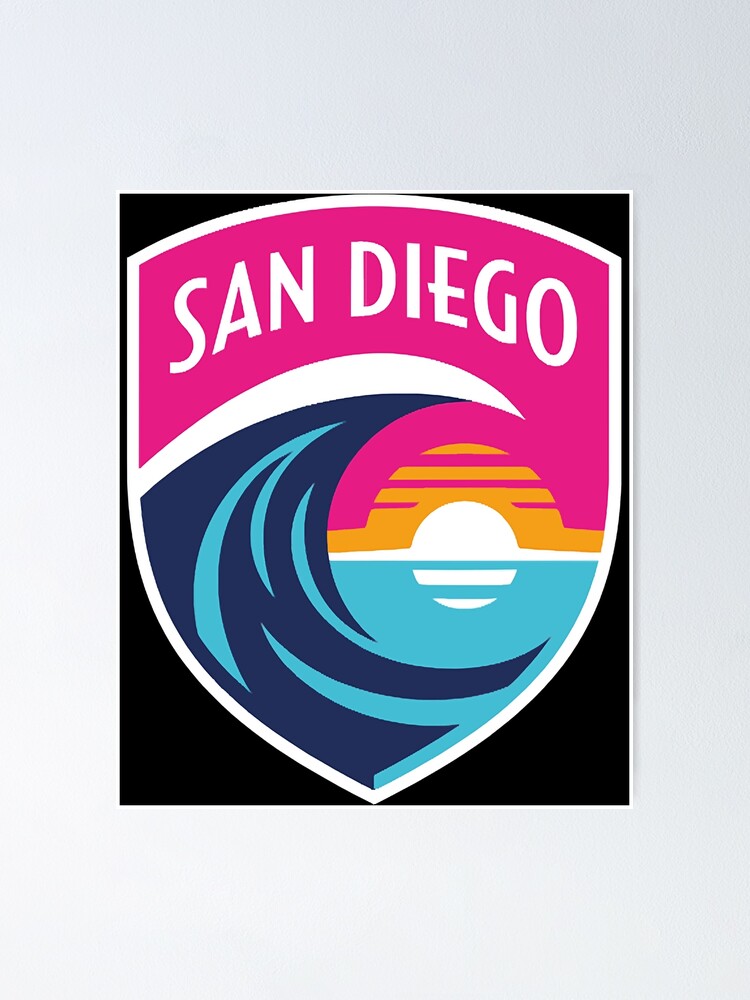 "Beautiful Model San Diego Wave Fc Retro Wave" Poster for Sale by ...
