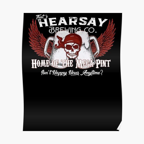 "Hilarious Symbols That’s Hearsay Brewing Co Mega Pint Johnny Depp ...