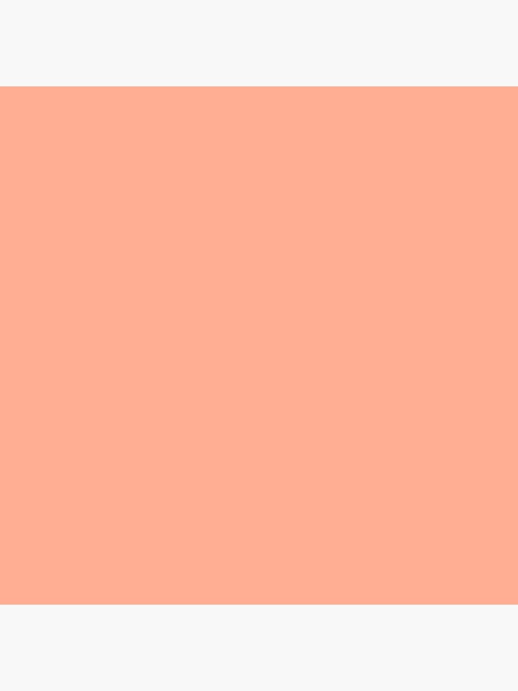 "Peach Solid Color" Sticker by podartist | Redbubble