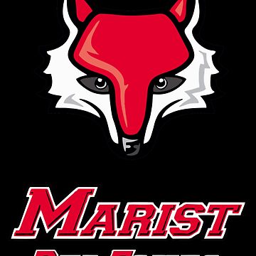 "Marist Red Foxes " Sticker for Sale by AGRHandmades | Redbubble