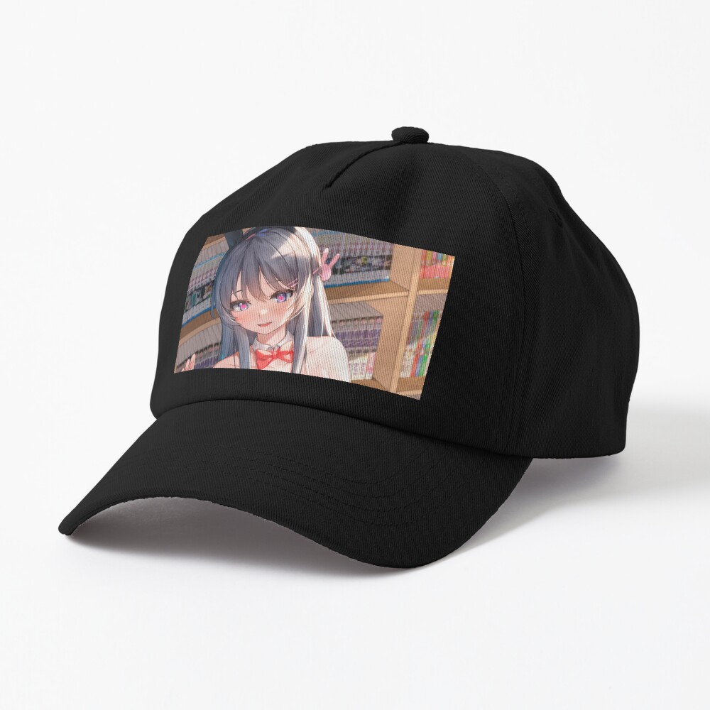 Hot Bunny Girl Mai Sakurajima Seishun Buta Yarou Lewd Sexy Hentai Anime Tities Boobies Cap