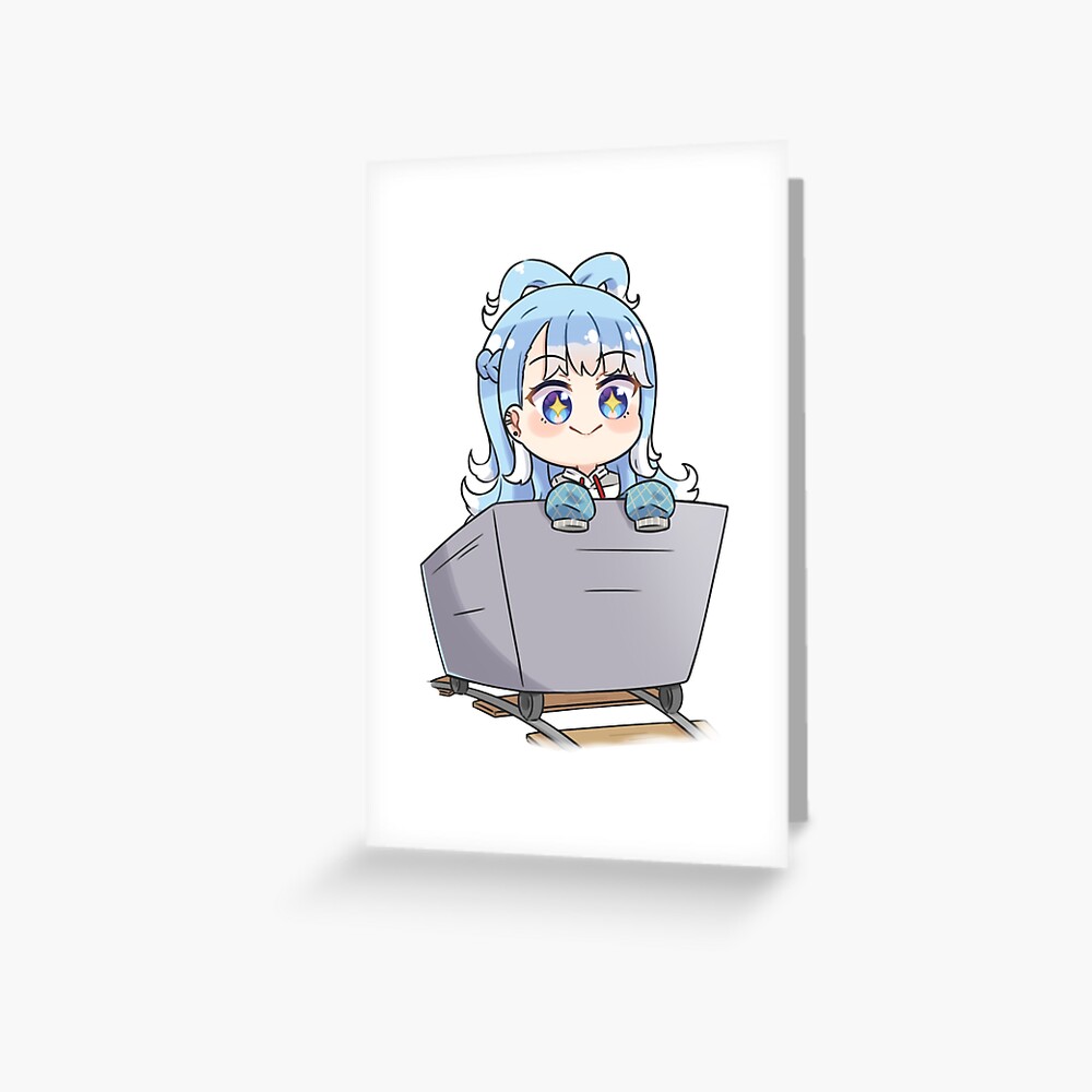 "Kobo Kanaeru Hololive Indonesia Minecart Chibi Cute Kawaii Anime Girl ...