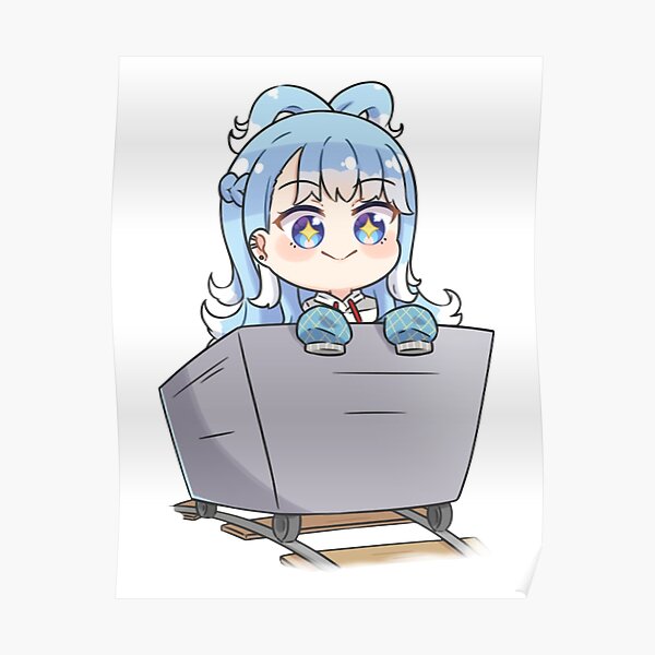 "Kobo Kanaeru Hololive Indonesien Minecart Chibi süßes Kawaii Anime ...