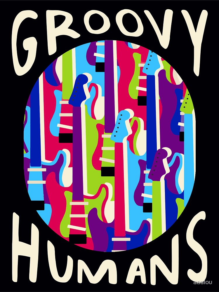 "Groovy Humans (Winter Theme)" Sticker for Sale by aaalou | Redbubble
