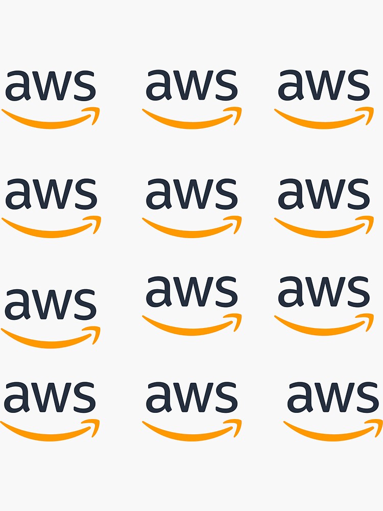 "AWS LOGO CLOUD " Sticker by kaweya | Redbubble